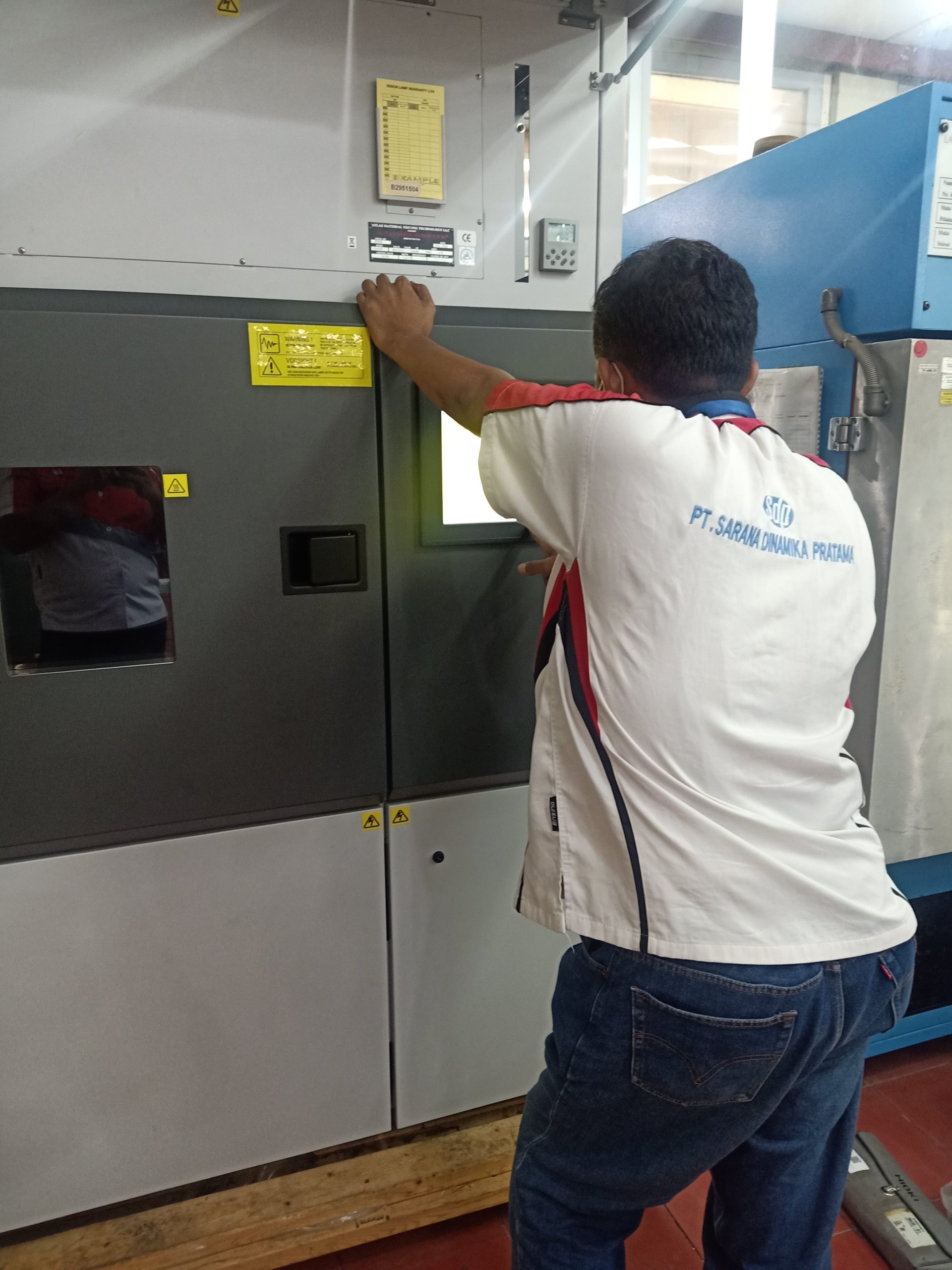 Calibration CI4000(weathering test), Brand : ATLAS MTT AMETEK – USA ...