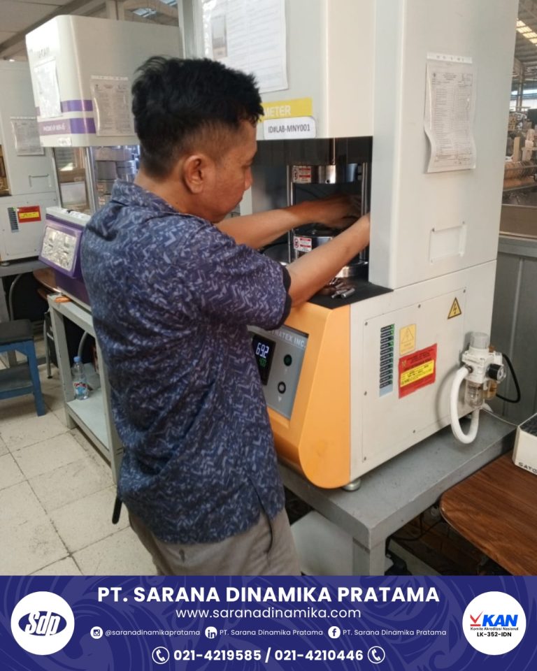 CALIBRATION & PART REPLACEMENT RHEOMETER MACHINE - PT. Sarana Dinamika ...
